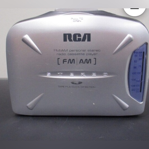 RCA | Portable Audio & Video | Vintage 99s Rca Walkman Wcase Cassette ...